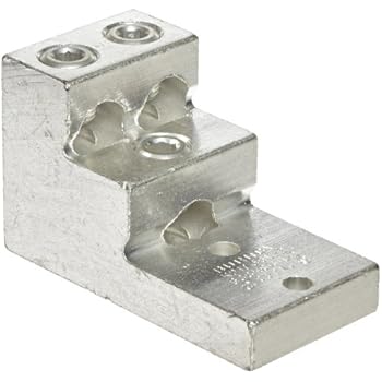 Burndy K22A36U-2 Universal Terminal, 4 Conductor lugs, 2 Str. - 600 ...