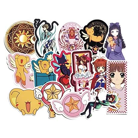 Mua Card Captor Sakura Stickers 15pcs Cool Anime Decals for Laptops ...