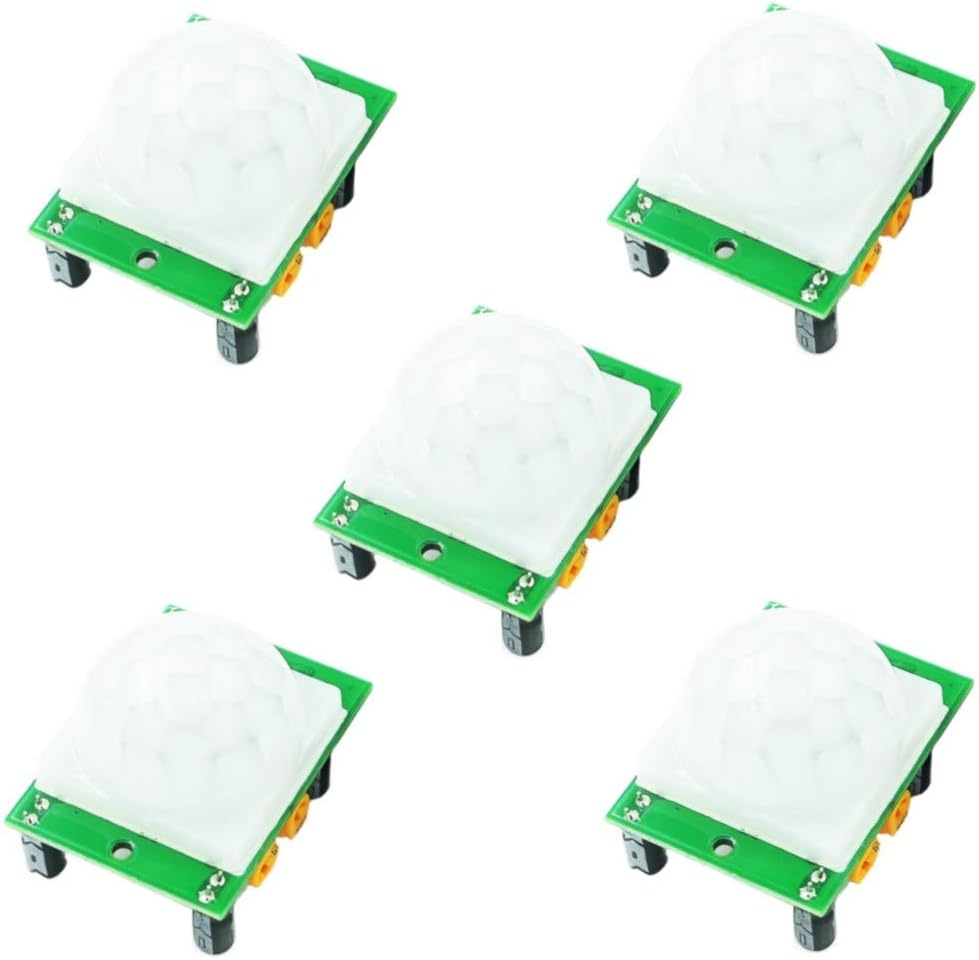 5 Pcs IR Human Body Sensor Module PIR Mini Motion Sensor Detector ...