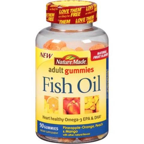 Nature Made Fish Oil Adult Gummies, 270 Count , Made-g8