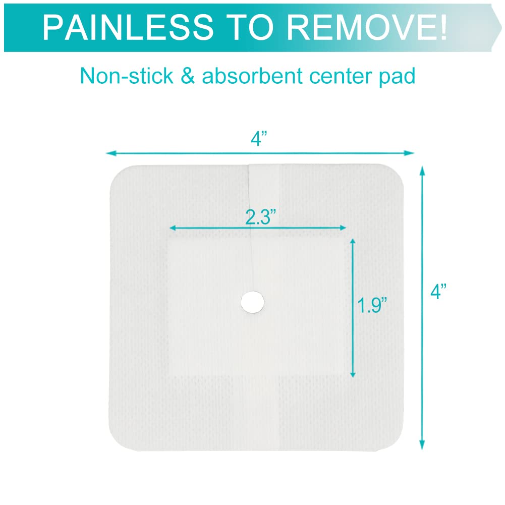 Mua Feeding Tube Pad Gtube Covers, Split Drain Adhesive Bandage PD ...