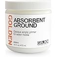 Amazon.com: Golden Artist Colors 16 oz Absorbent Ground (White),1-Pack
