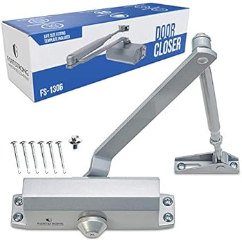 Dorma 8616 Door Closer, Surface Mount, Adjustable Size 1-6, Aluminum ...