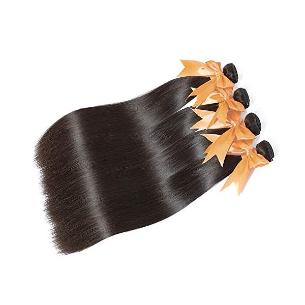 ( 24 26 28 Inch ) Brazilian Virgin Straight Hair Bundles 100% ...