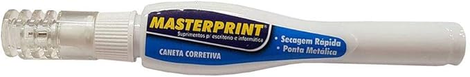 Caneta corretiva tipo errorex 7ml ponta em metal e secagem rápida Mp435 ...