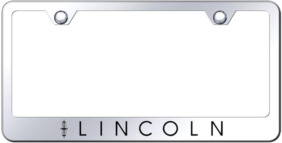 Amazon.com: Au-TOMOTIVE GOLD Lincoln License Plate Frame with Logo ...