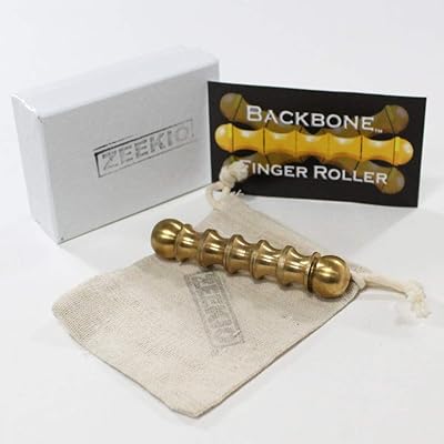 Zeekio Backbone Finger Roller Skill Toy - Brass Nepal | Ubuy