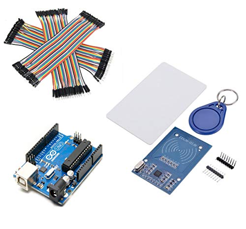 Buy Techleads Rc522 Rfid Ic Card Proximity Reader Sensor Module And Arduino Uno R3 And Jumper ...