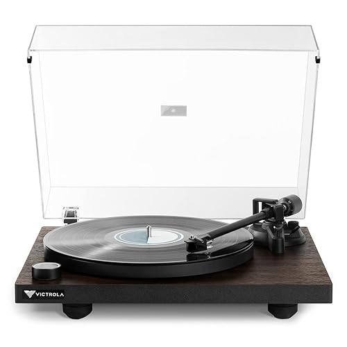 Victrola Premiere T1 Turntable - Sleek, Modern Vinyl Record Player, 33 ...