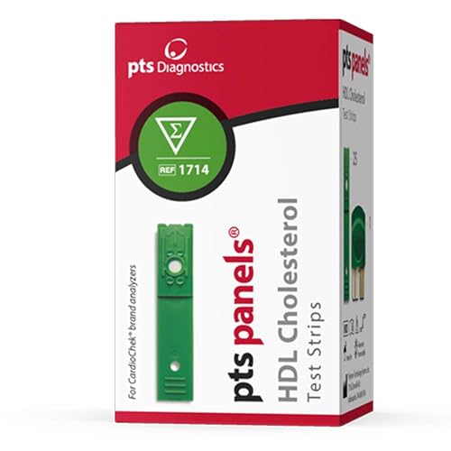 PTS Panels #1715 HDL Cholesterol Test Strip (6 strips/box) for ...