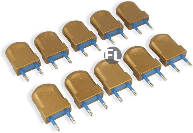 Eurostecker schraubbar für Steckdose 230v flach 2 polig euro Stecker ...