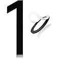 Amazon.com: 5 Inch House Numbers, Self-adhesive House Number Acrylic Modern House Numbers ...
