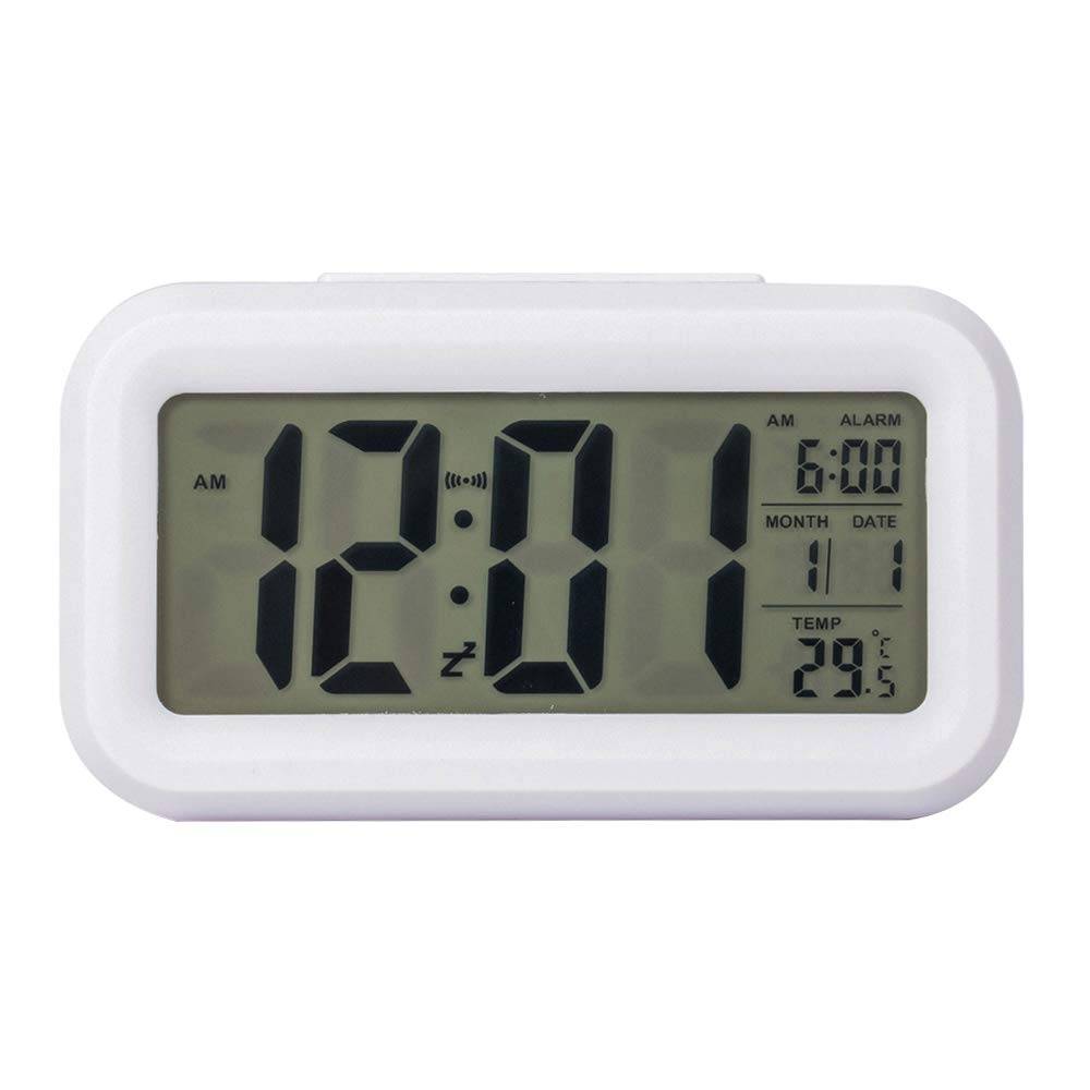 Lanker Reisewecker - Digitaluhr Mit Großem LCD-Bildschirm, Blauer ...