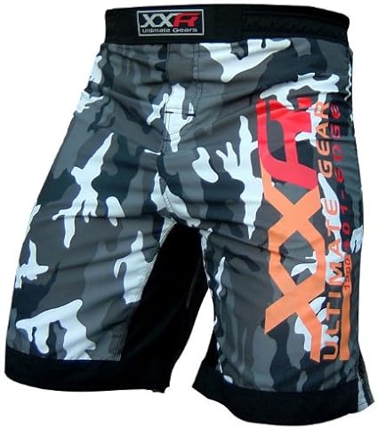 XXR Camo Pro MMA Fight Shorts Camouflage UFC Cage Fight Grappling Muay ...