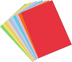 Amazon.com: Color A4 Paper, 100 Pcs A4 DIY Craft Origami Paper for ...