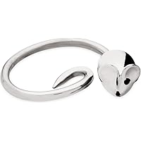 Amazon.com: Alessi Aleesi FGO02 Pip Key Ring, Silver : Frederic Gooris ...