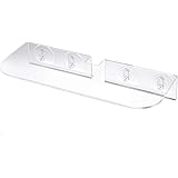 Window Sill Suction Cup Shelf - Suction Shelf for Plants, Kitchen Tile ...