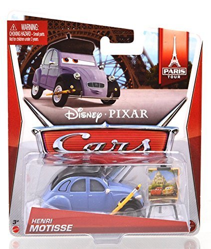 Buy MATTEL Disney-PIXAR CARS2 PARIS TOUR HENRI MOTISSE Mattel Disney ...