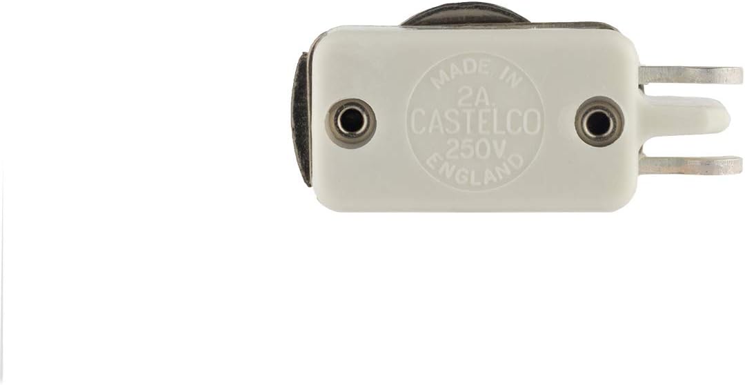 Toggle Switch, Single Pole Single Throw (SPST), 2 Amp 250 Vac, Brass ...