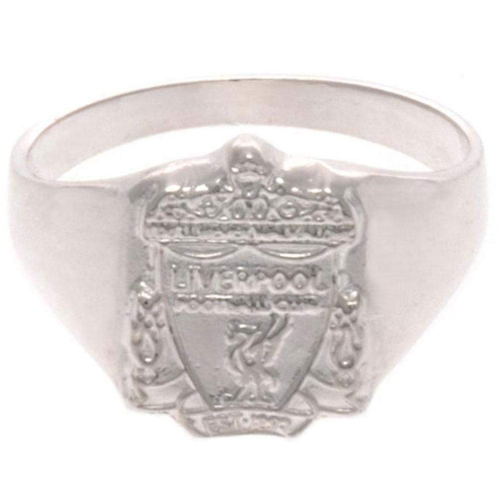 Liverpool FC Sterling Silver Ring: Amazon.co.uk: Sports & Outdoors