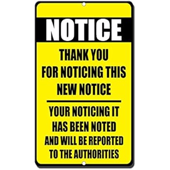 Amazon.com: Honey Dew Gifts Funny Decor, Thank You for Noticing The New ...