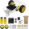 The perseids DIY Robot Smart Car Chassis Kit with Speed Encoder, 2 ...