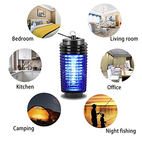 XMSTORE Bug Zapper, 2020 Upgrade Portable Standing or Hanging Zapper ...