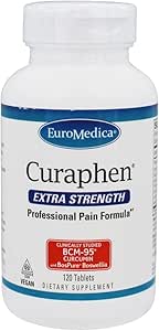 Amazon.com: Euromedica Curaphen Extra Strength - Curcumin Supplements ...