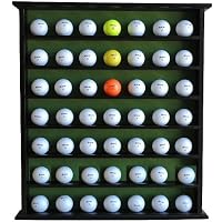 Amazon.com: DisplayGifts Golf Gift 49-Golf Ball Display Case Cabinet ...