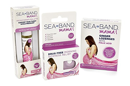 Sea-Band Mama Maternity Pack Wristbands, Lozenges, and Rollette ...