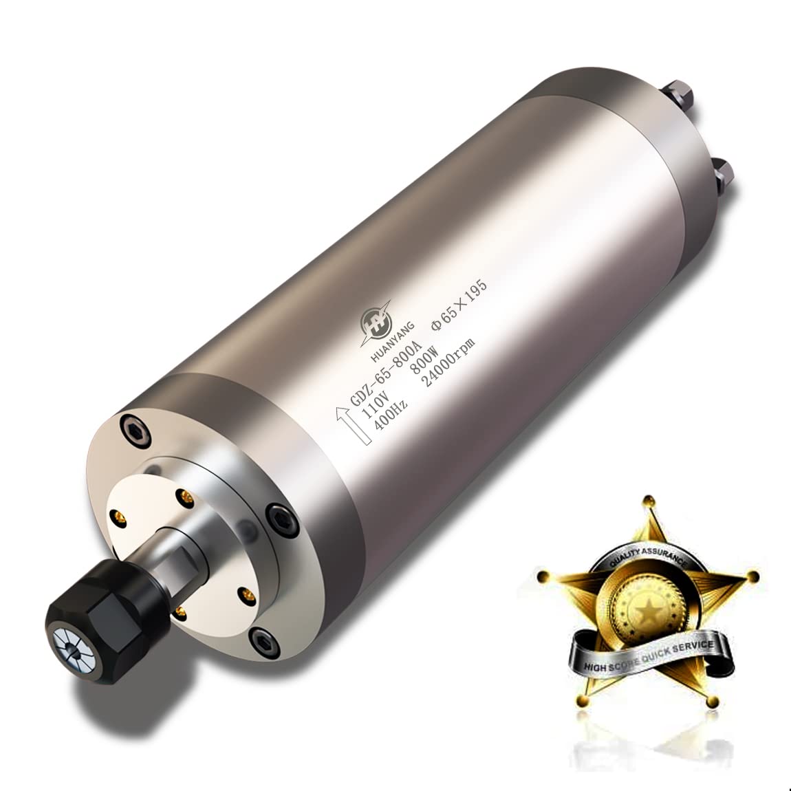 Mua HY HUANYANG Water Cooled CNC Spindle Milling Motor 110V 800W ...