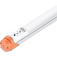 dephen Emergency T8 LED Tube 4ft with Battery Backup, 5000K 18W Aluminium Dual Ended G13 Tube ...