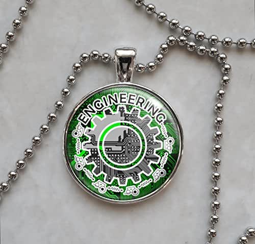 Amazon.com: Engineering Pendant Necklace: Handmade
