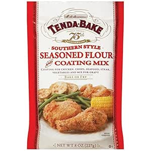 Amazon.com : Tenda-Bake Southern Style Seasoned Flour & Coating Mix 8 ...