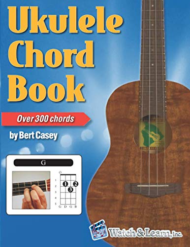 Amazon.com: Ukulele Chord Book - Over 300 Chords: 9781973302315: Casey ...