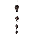 Amazon.com : NACH Decorative Fish Rain Chain, Heavy Duty Cast Iron Rain ...