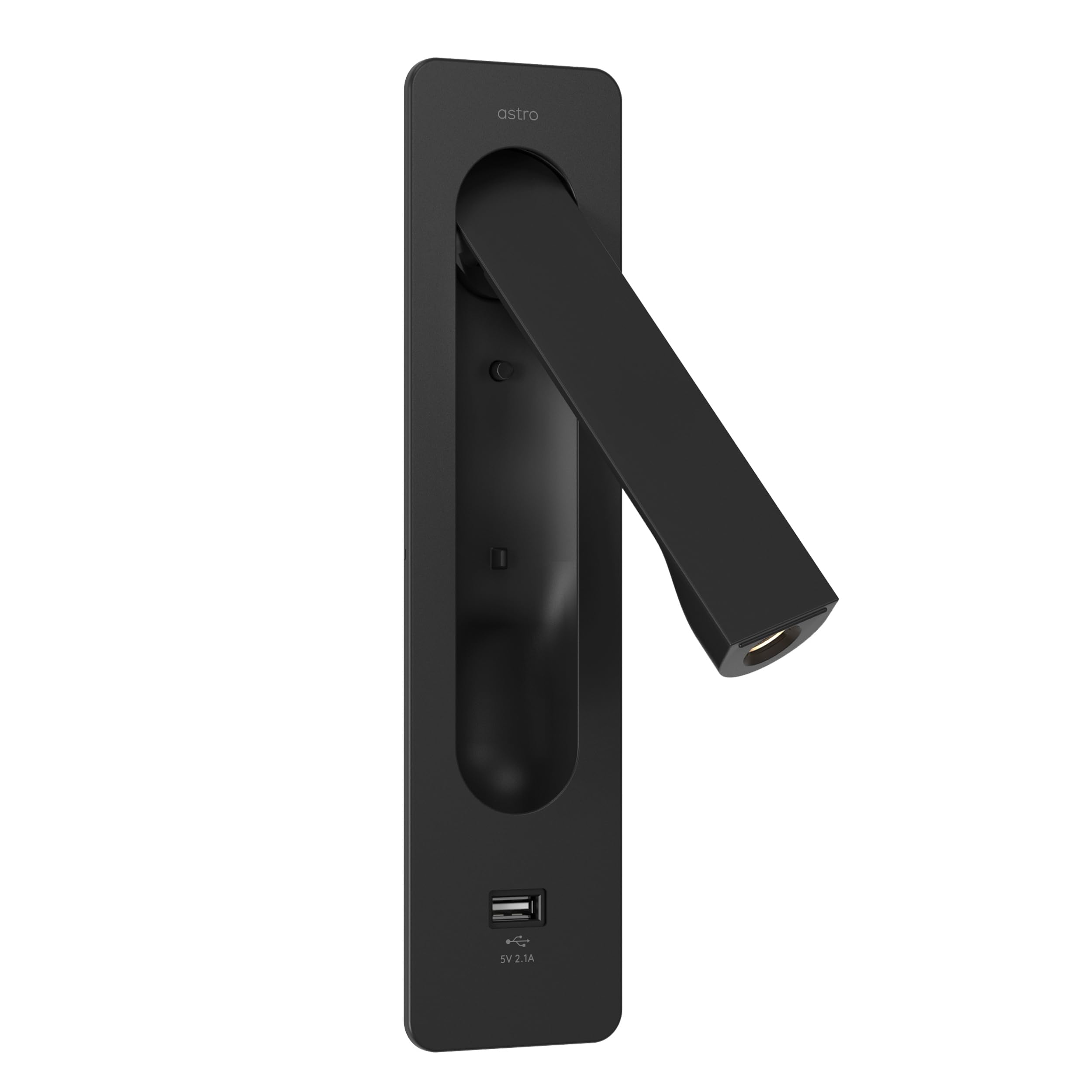 Astro Keta USB Indoor Reading Light (Matt Black) - Dry Rated - High ...