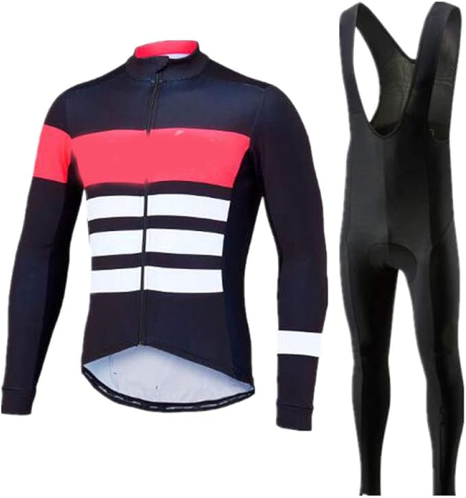 GEFANENR Herren Langarm Fahrrad Kleidung Set,Herbst Langarm Männer ...