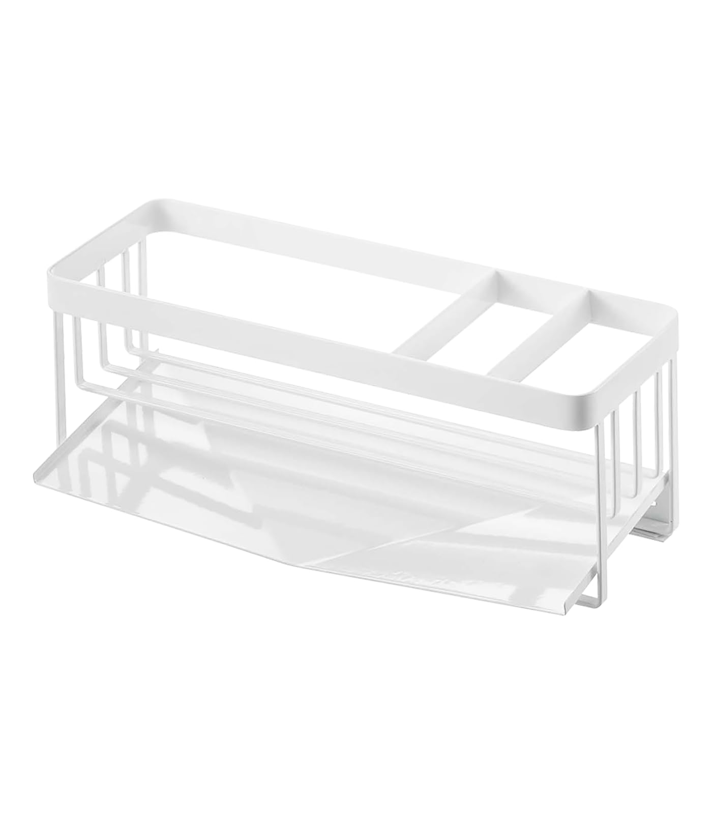 Yamazaki Home Tower Self-Draining Sponge And Soap Bottle Rack, Kitchen ...