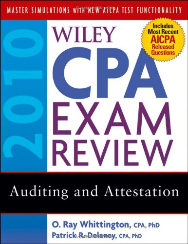 Wiley CPA Exam Review 2010, Auditing and Attestation (Wiley CPA ...