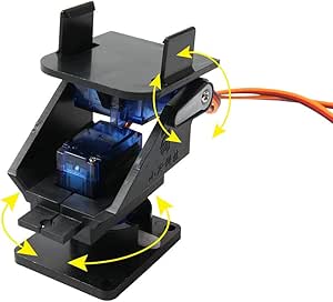 Amazon.com: Mini Pan/Tilt Camera Platform Anti-Vibration Camera Mount w ...