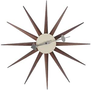Amazon.com: SHISEDECO George Nelson Clock, Decorative Modern Silent ...
