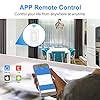 Smart Wifi Light Switch,Wireless Remote Control, Neutral Wire Required,Compatible with Amazon ...