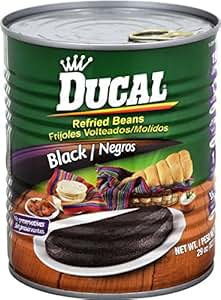 Amazon.com : Goya Foods Ducal Refried Black Beans, 29-Ounce (Pack of 12 ...