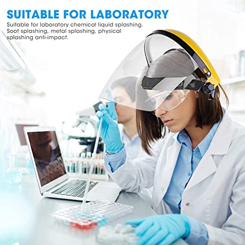 JoyGlow Safety Face Shields - High Temperature Resistance PC Material ...