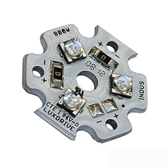 Cree Xlamp XP-E2 Warm-White 3-Up Triple LED Star tillescenter ...