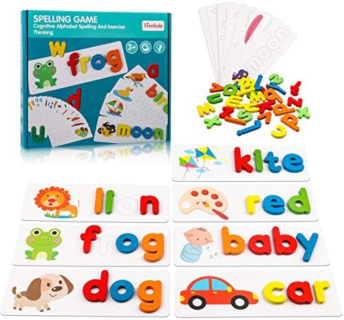 See and Spell Learning Toys for 3 year old girls Boys, toddler flash ...