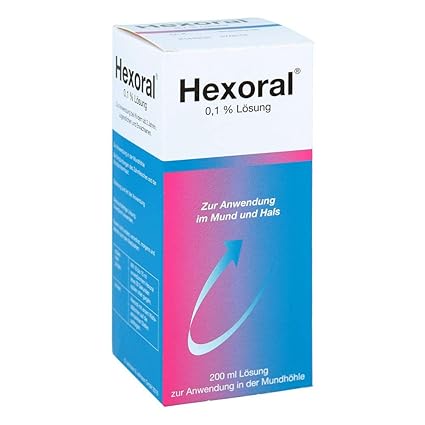 Hexoral 0,1% Lösung 200 ml: Amazon.de: Drogerie & Körperpflege