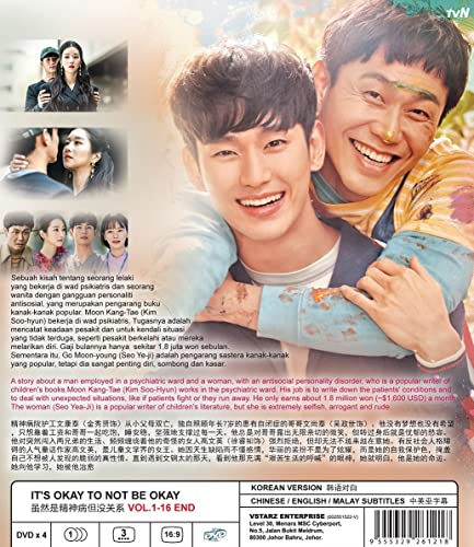 IT'S OKAY TO NOT BE OKAY - COMPLETE KOREAN TV SERIES DVD BOX SETS ( 1 ...