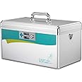 Amazon.com: Glosen Medicine Lock Box, Lock Box for Medication : Health ...